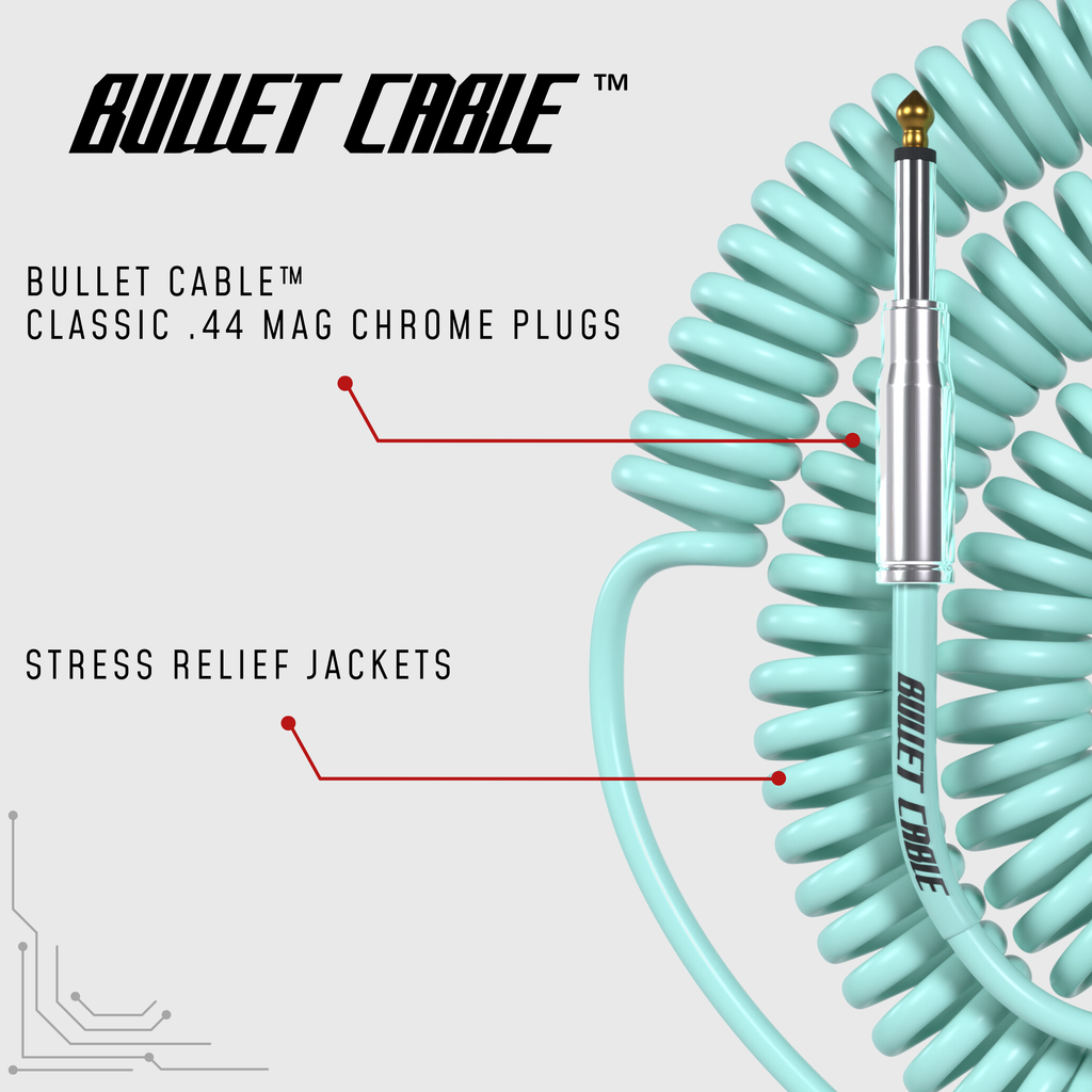 Bullet Cable 30′ Classic Seafoam Cable – Iconic Design Meets Modern ...